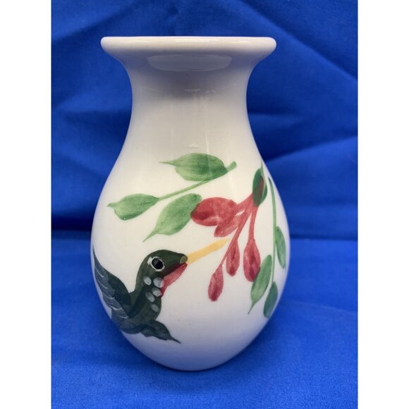 Accents | Emerson Creek Pottery Vase With Hummingbird Flowers 15 | Poshmark
